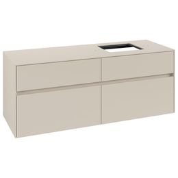 Villeroy & Boch Villeroy & Boch Waschtischunterschrank Collaro C13300 1400x548x500mm 4 Ausz. Waschtisch re Cashmere C13300VN