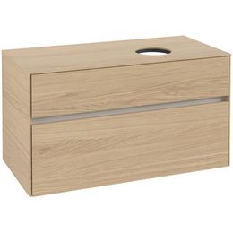Villeroy & Boch Villeroy & Boch Waschtischunterschrank Collaro C040 1000x548x 500mm 2 Ausz. Waschbecken re Nordic Oa C04000VJ