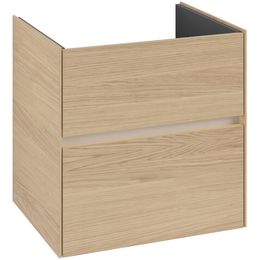 Villeroy & Boch Villeroy & Boch Waschtischunterschrank Collaro C143B0 472x609,5x611mm mit Beleuchtung Nordic Oak C143B0VJ