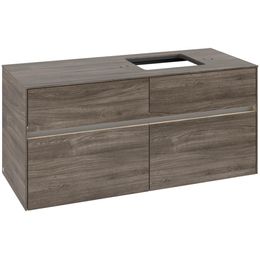 Villeroy & Boch Villeroy & Boch Waschtischunterschrank Collaro C130B0 1200x548x500mm mit Beleuchtung Stone Oak C130B0RK