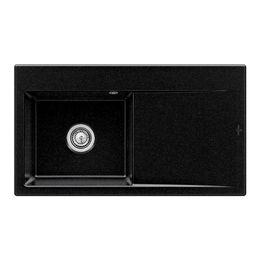 Villeroy & Boch Villeroy & Boch Einbausp&uuml;le Subway Style 50 335201 1000x 510mm IB li aus Keramik Chrom.e cplus, 3352 335200J0