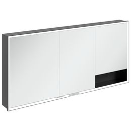 Villeroy & Boch Villeroy & Boch Einbau-Spiegelschrank My View+ B48216 1600x750x167mm m. Bel. Volcano Black B48216VL