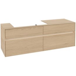 Villeroy & Boch Villeroy & Boch Waschtischunterschrank Collaro C026B0 1600x548x500mm mit Beleuchtung C026B0VJ