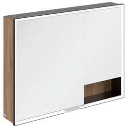 Villeroy & Boch Villeroy & Boch Aufputz-Spiegelschrank My View+ B48110 1000x750x168mm m. Bel. Kansas Oak B48110RH