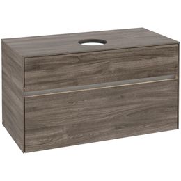 Villeroy & Boch Villeroy & Boch Waschtischunterschrank Collaro C038B0 1000x548x500mm mit Beleuchtung C038B0RK