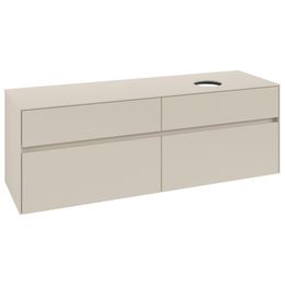 Villeroy & Boch Villeroy & Boch Waschtischunterschrank Collaro C051B0 1600x548x500mm m. Bel. 4 Ausz. Waschtisch re C C051B0VN