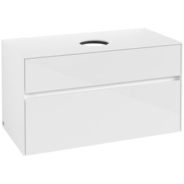 Villeroy & Boch Villeroy & Boch Waschtischunterschrank Collaro C038 1000x548x500mm 2 Ausz. Waschtisch m.tig Glossy W C03800DH