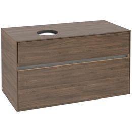 Villeroy & Boch Villeroy & Boch Waschtischunterschrank Collaro C039B0 1000x548x500mm mit Beleuchtung C039B0VH