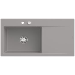 Villeroy & Boch Villeroy & Boch Einbausp&uuml;le Subway Style 60 1000x510mm Exc-Garn. IB li aus Keramik Fossil cplus, 336 336202KD