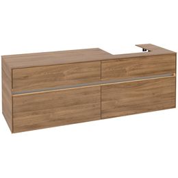 Villeroy & Boch Villeroy & Boch Waschtischunterschrank Collaro C079B0 1600x548x500mm mit Beleuchtung C079B0RH
