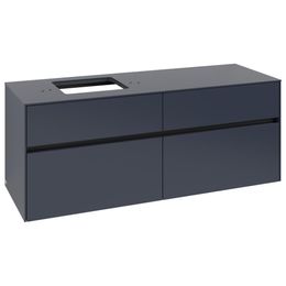Villeroy & Boch Villeroy & Boch Waschtischunterschrank Collaro C13200 1400x548x500mm 4 Ausz. Waschtisch li Marine Bl C13200VQ