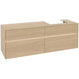 Villeroy & Boch Villeroy & Boch Waschtischunterschrank Collaro C079B0 1600x548x500mm mit Beleuchtung C079B0VJ