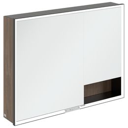 Villeroy & Boch Villeroy & Boch Aufputz-Spiegelschrank My View+ B48110 1000x750x168mm m. Bel. Arizona Oak B48110VH