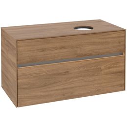 Villeroy & Boch Villeroy & Boch Waschtischunterschrank Collaro C040B0 1000x548x500mm mit Beleuchtung C040B0RH