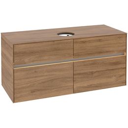 Villeroy & Boch Villeroy & Boch Waschtischunterschrank Collaro C041B0 1200x548x500mm mit Beleuchtung C041B0RH