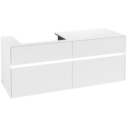 Villeroy & Boch Villeroy & Boch Waschtischunterschrank Collaro C085B0 1400x548x500mm mit Beleuchtung C085B0MS