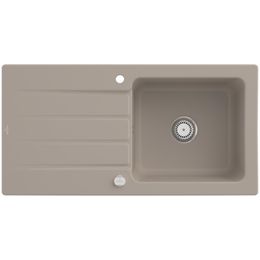 Villeroy & Boch Villeroy & Boch Einbausp&uuml;le Architectura 60 1000x510mm Exc-Garn. aus Keramik Almond cplus, 336002AM 336002AM
