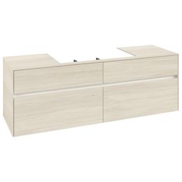 Villeroy & Boch Villeroy & Boch Waschtischunterschrank Collaro C02800 1600x548x500mm 4 Ausz. Waschtisch mittig White C02800AA