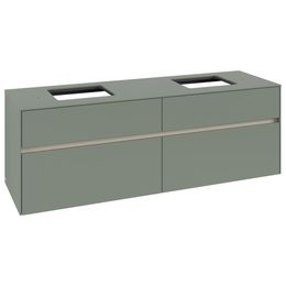 Villeroy & Boch Villeroy & Boch Waschtischunterschrank Collaro C137B0 1600x548x500mm m. Bel. 4 Ausz. f&uuml;r 2 Waschtisc C137B0AF