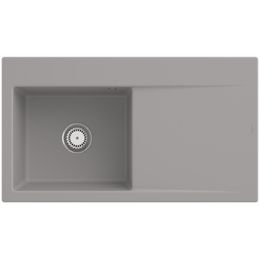 Villeroy & Boch Villeroy & Boch Einbausp&uuml;le Subway Style 50 1000x510mm Ablgarn. IB li aus Keramik Fossil cplus, 3352 335201KD