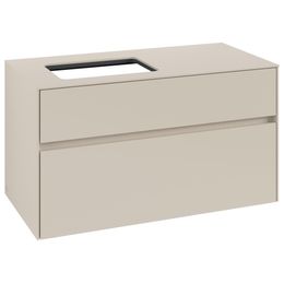 Villeroy & Boch Villeroy & Boch Waschtischunterschrank Collaro C11000 1000x548x500mm 2 Ausz. Waschtisch li Cashmere C11000VN
