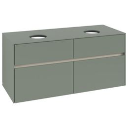 Villeroy & Boch Villeroy & Boch Waschtischunterschrank Collaro C04400 1200x548x500mm 4 Ausz. f&uuml;r 2 Waschtisch Soft G C04400AF