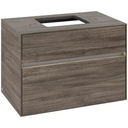 Villeroy & Boch Villeroy & Boch Waschtischunterschrank Collaro 800x548x500mm m. Bel. 2 Ausz. Waschtisch mittig Stone C124B0RK