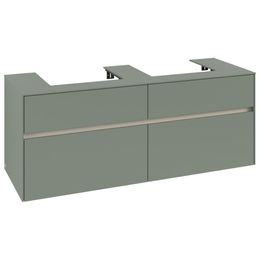Villeroy & Boch Villeroy & Boch Waschtischunterschrank Collaro C07600 1400x548x500mm 4 Ausz. f&uuml;r 2 Waschtisch Soft G C07600AF