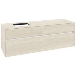 Villeroy & Boch Villeroy & Boch Waschtischunterschrank Collaro C13500 1600x548x500mm 4 Ausz. Waschtisch li White Oak C13500AA