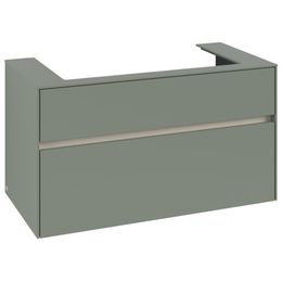 Villeroy & Boch Villeroy & Boch Waschtischunterschrank Collaro C020B0 1000x548x500mm m. Bel. 2 Ausz. Waschtisch mitt C020B0AF