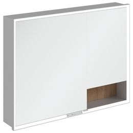 Villeroy & Boch Villeroy & Boch Einbau-Spiegelschrank My View+ A48210 1000x750x167mm m. Beleuchtung Kansas Oak A48210RH