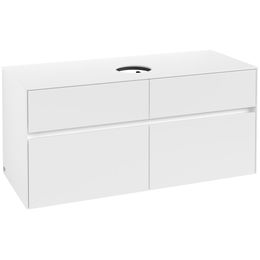 Villeroy & Boch Villeroy & Boch Waschtischunterschrank Collaro C041 1200x548x500mm 4 Ausz. Waschtisch m.tig White Ma C04100MS