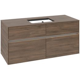 Villeroy & Boch Villeroy & Boch Waschtischunterschrank Collaro C112B0 1200x548x500mm mit Beleuchtung Arizona Oak C112B0VH
