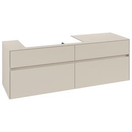 Villeroy & Boch Villeroy & Boch Waschtischunterschrank Collaro C026B0 1600x548x500mm m. Bel. 4 Ausz. Waschtisch li C C026B0VN
