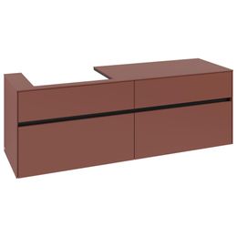 Villeroy & Boch Villeroy & Boch Waschtischunterschrank Collaro C022B0 1600x548x500mm m. Bel. 4 Ausz. Waschtisch li W C022B0AH