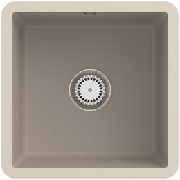 Villeroy & Boch Villeroy & Boch Unterbausp&uuml;le Subway 50 SU 440x440mm Ablgarn. aus Keramik Almond cplus, 332501AM 332501AM
