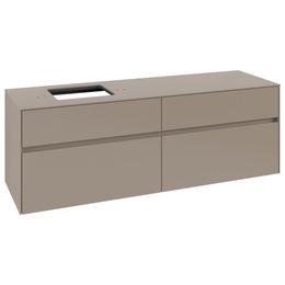 Villeroy & Boch Villeroy & Boch Waschtischunterschrank Collaro C135B0 1600x548x500mm m. Bel. 4 Ausz. Waschtisch li T C135B0VM