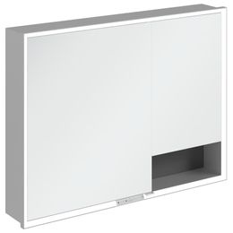Villeroy & Boch Villeroy & Boch Einbau-Spiegelschrank My View+ A48210 1000x750x167mm mit Beleuchtung Graphite A48210VR