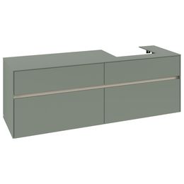 Villeroy & Boch Villeroy & Boch Waschtischunterschrank Collaro C079B0 1600x548x500mm m. Bel. 4 Ausz. Waschtisch re S C079B0AF