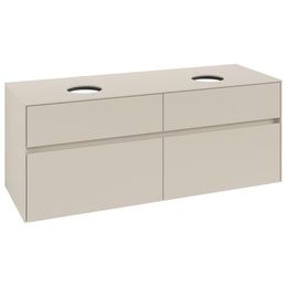 Villeroy & Boch Villeroy & Boch Waschtischunterschrank Collaro C04800 1400x548x500mm 4 Ausz. f&uuml;r 2 Waschtisch Cashme C04800VN