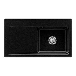 Villeroy & Boch Villeroy & Boch Einbausp&uuml;le Subway Style 50 335101 1000x 510mm IB re aus Keramik Chrom.e cplus, 3351 335100J0