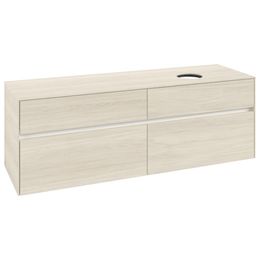 Villeroy & Boch Villeroy & Boch Waschtischunterschrank Collaro C05100 1600x548x500mm 4 Ausz. Waschtisch re White Oak C05100AA
