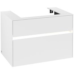 Villeroy & Boch Villeroy & Boch Waschtischunterschrank Collaro C080B0 800x548x500mm mit Beleuchtung C080B0MS