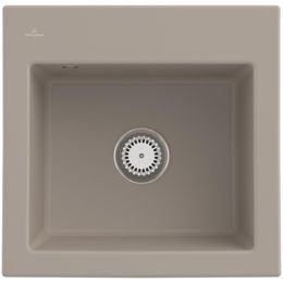 Villeroy & Boch Villeroy & Boch Einbausp&uuml;le Subway 50 S 525x510mm Ablgarn. aus Keramik Almond cplus, 331501AM 331501AM