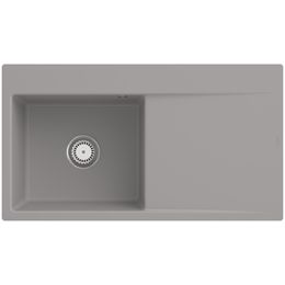 Villeroy & Boch Villeroy & Boch Einbausp&uuml;le Subway Style 50 Flat 1000x510mm Ablgarn. IB li Keram. Fossil cplus, 3352 33521FKD