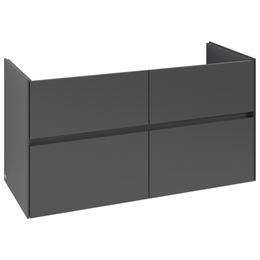 Villeroy & Boch Villeroy & Boch Waschtischunterschrank Collaro 1161x610x480mm m. Bel. 4 Ausz. Waschtisch mittig Grap C146B0VR