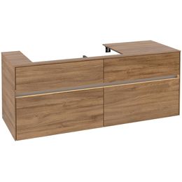 Villeroy & Boch Villeroy & Boch Waschtischunterschrank Collaro C089B0 1400x548x500mm mit Beleuchtung C089B0RH