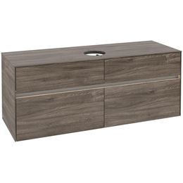 Villeroy & Boch Villeroy & Boch Waschtischunterschrank Collaro C045B0 1400x548x500mm mit Beleuchtung C045B0RK