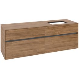 Villeroy & Boch Villeroy & Boch Waschtischunterschrank Collaro C12200 1600x548x500mm Kansas Oak C12200RH