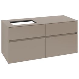 Villeroy & Boch Villeroy & Boch Waschtischunterschrank Collaro C113B0 1200x548x500mm m. Bel. 4 Ausz. Waschtisch li T C113B0VM